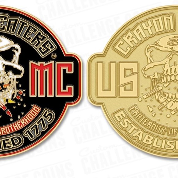 Accessories | Usmc Crayon Eater Challenge Coin | Poshmark